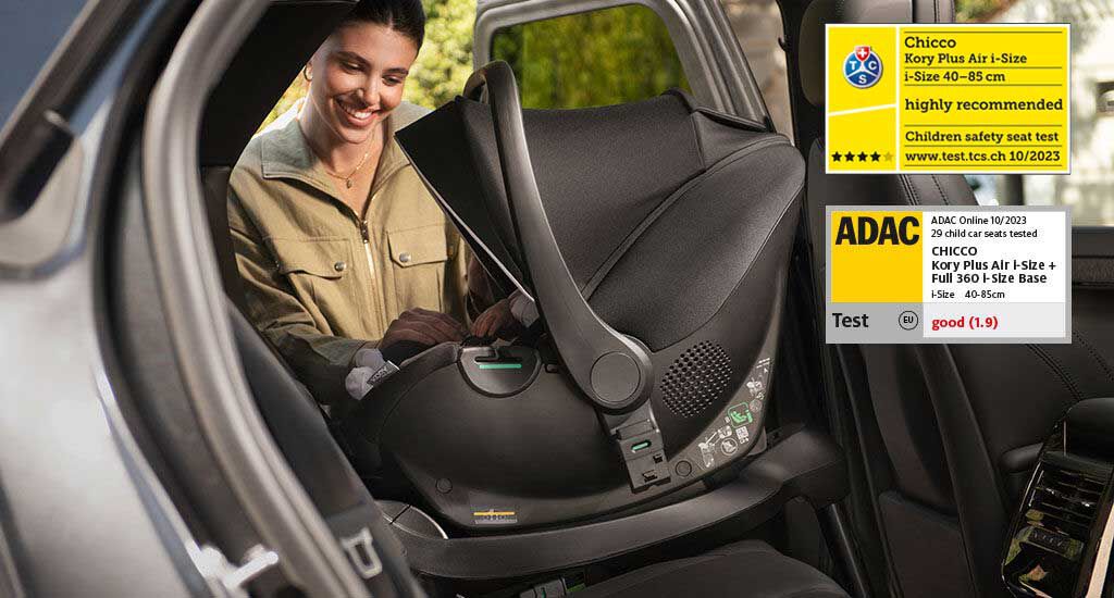 4 estrellas en seguridad ⭐ Kory Plus i-Size | Chicco España